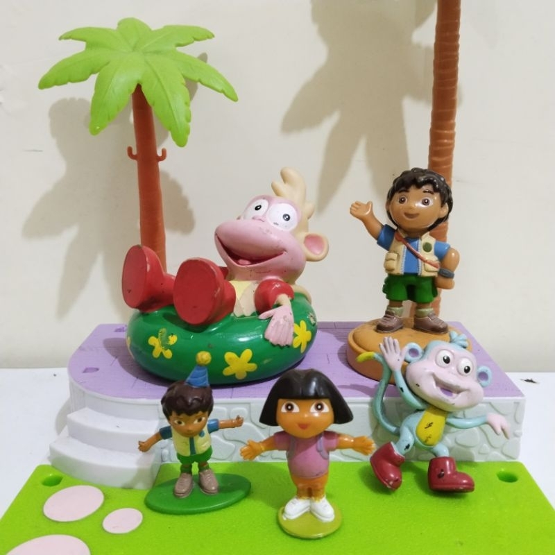 Jual Action Figure Dora the Explorer Series - Viacom (Preloved/Second ...