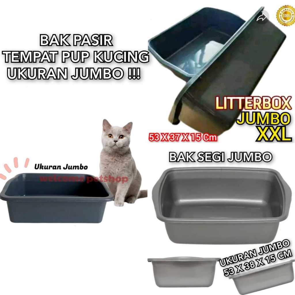 Jual Baskom Segi Tempat Kotoran Pup Kucing Segi / Tempat - Bak -Pasir ...