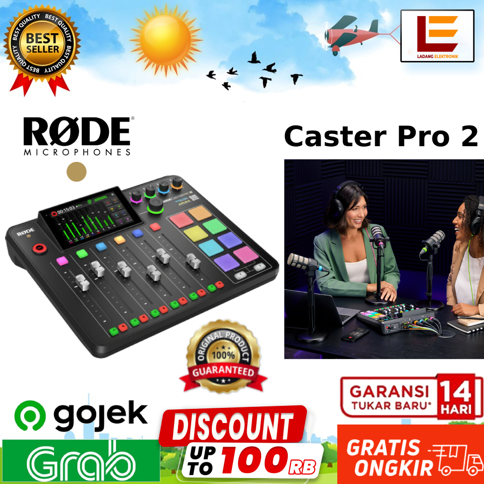 Jual RODE Caster Pro II Integrated Audio Mixer Production Studio | RODE ...