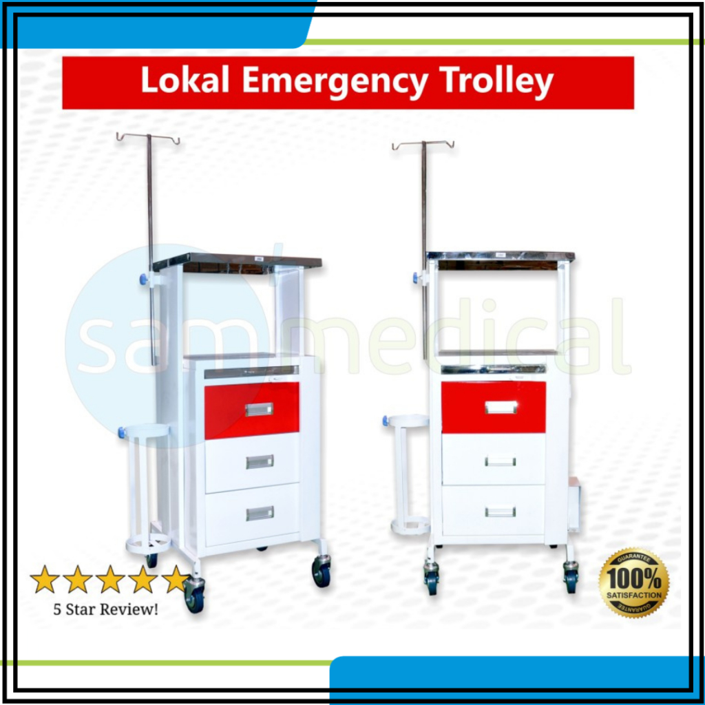 Jual Lokal Emergency Trolley atau Troli Emergency Medis/Troli dorong ... Jual Lokal Emergency Trolley atau Troli Emergency Medis/Troli dorong ...