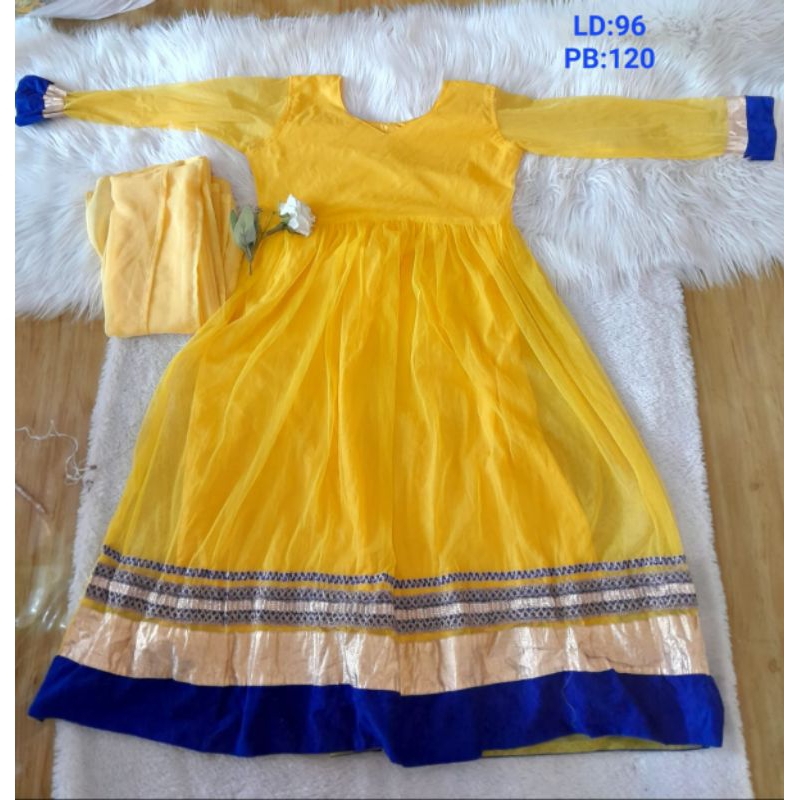 Jual anarkali anak kuning | Shopee Indonesia