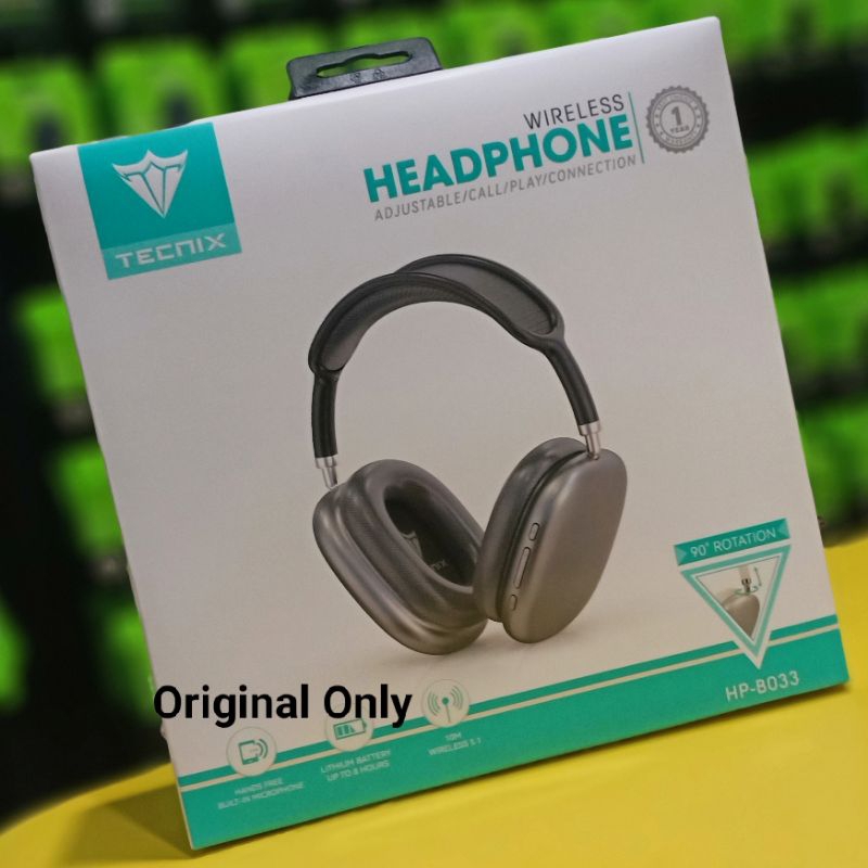 Jual Tecnix Wireless Headphone HP-B033 Bluetooth V5.1 | Shopee Indonesia