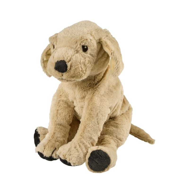 Jual Mainan Boneka Anak Anjing Golden Retriever Coklat Muda Ukuran 40cm ...