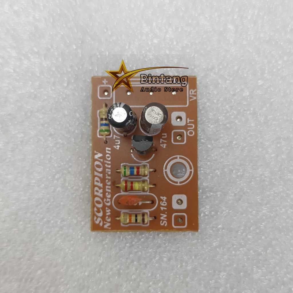 Jual PreAmp Mic 1 TR / Pre Amp 1 Transistor Kualitas Bagus | Shopee ...
