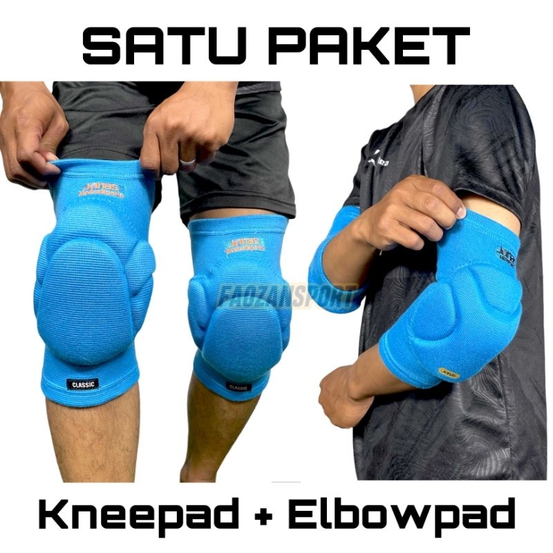 Jual Kneepad jonas V2 elbow pro touch | Pelindung siku dan lutut kiper ...