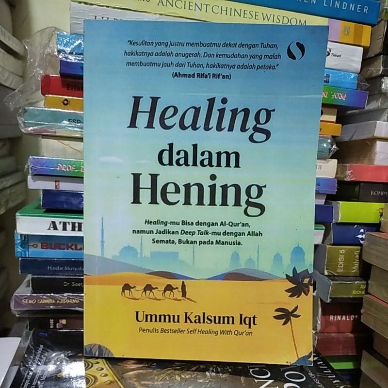 Jual Buku Healing dalam hening bisa dengan baca Al quran namun jadikan deep talk mu dengan allah ...