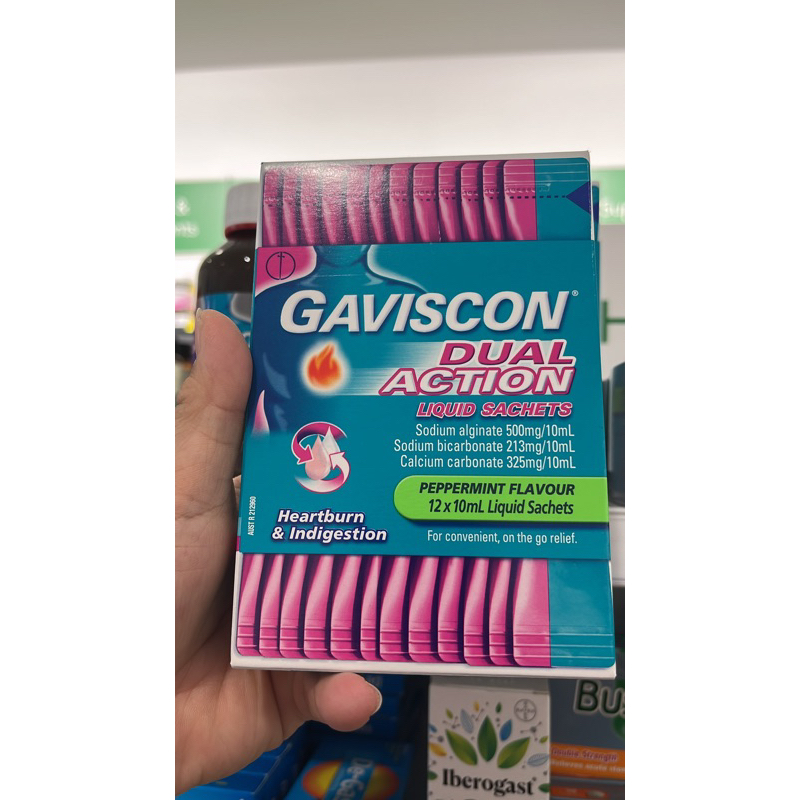 Jual Gaviscon Heartburn And Indigestion Relief Liquid Sachets 10ml