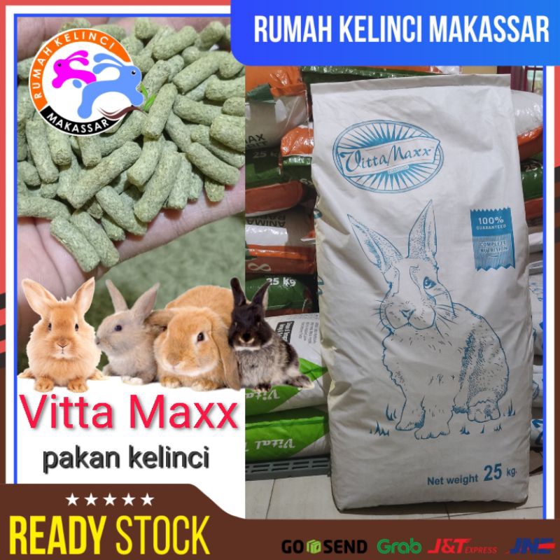 Jual VITTAMAXX 500Gr Vitta Maxx Vitamax Makanan Kelinci Pelet Kelinci ...