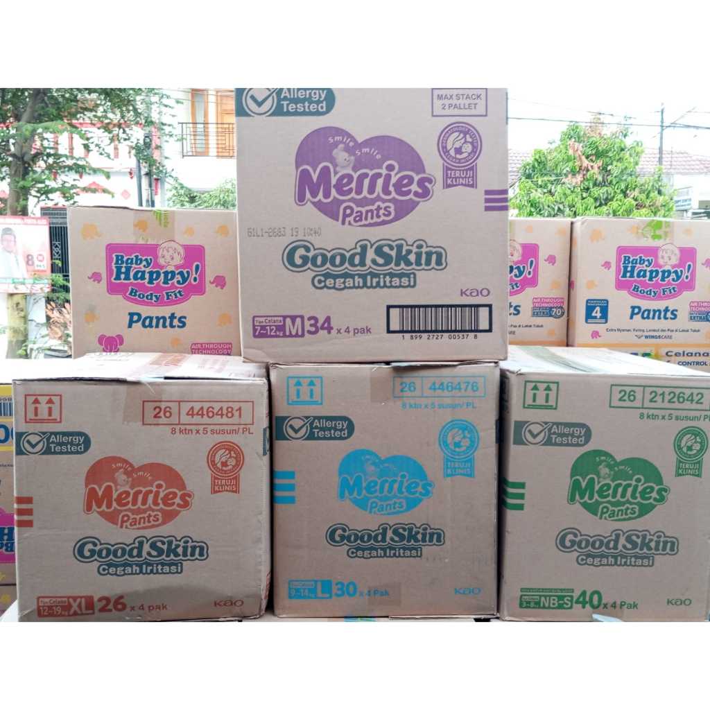 Jual All MEREK Popok-4 Bal-ONE STOP SHOPPING-All Size S M L XL XXL FREE ...