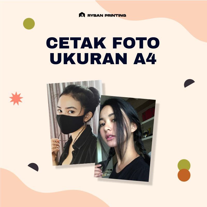 Jual CETAK FOTO UKURAN A4 HIGH QUALITY PROSES KILAT | Shopee Indonesia