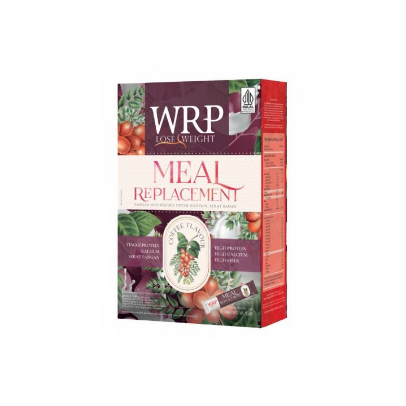 Jual WRP Meal Replacement Lose Weight isi 6 Sachet COKLAT STRAWBERRY ...