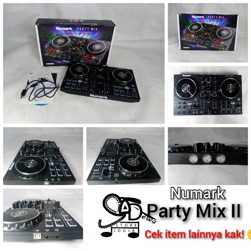 Jual NUMARK PARTY MIX II DJ CONTROLLER MK2 CONTROLER MKII MK 2 | Shopee ...