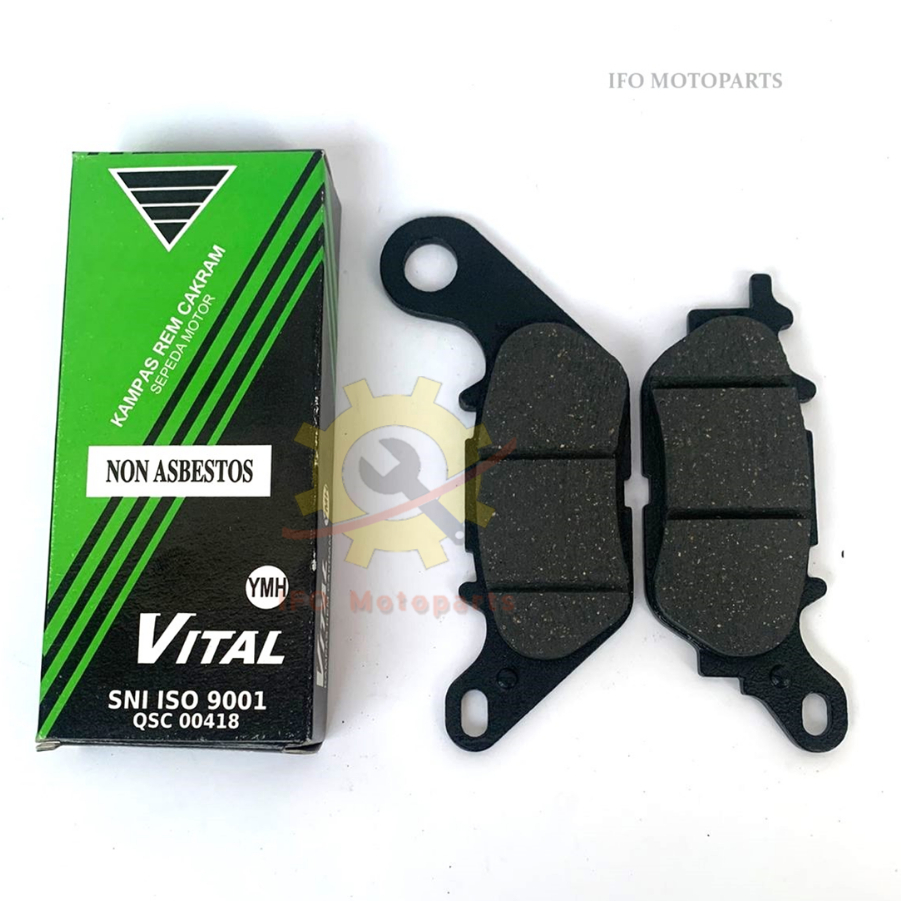 Jual Dispad Kampas Rem Depan VITAL Jupiter MX Vega ZR Mio 08 Vega R new Vixion merk vital good ...
