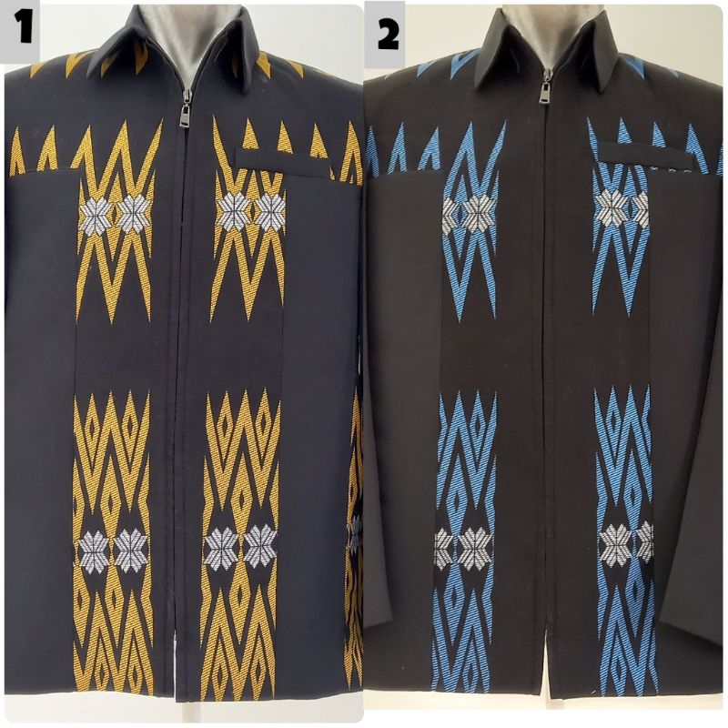 Jual Jas jaket ulos / Jas semi jaket ulos sumatera / Jasket formal ulos ...