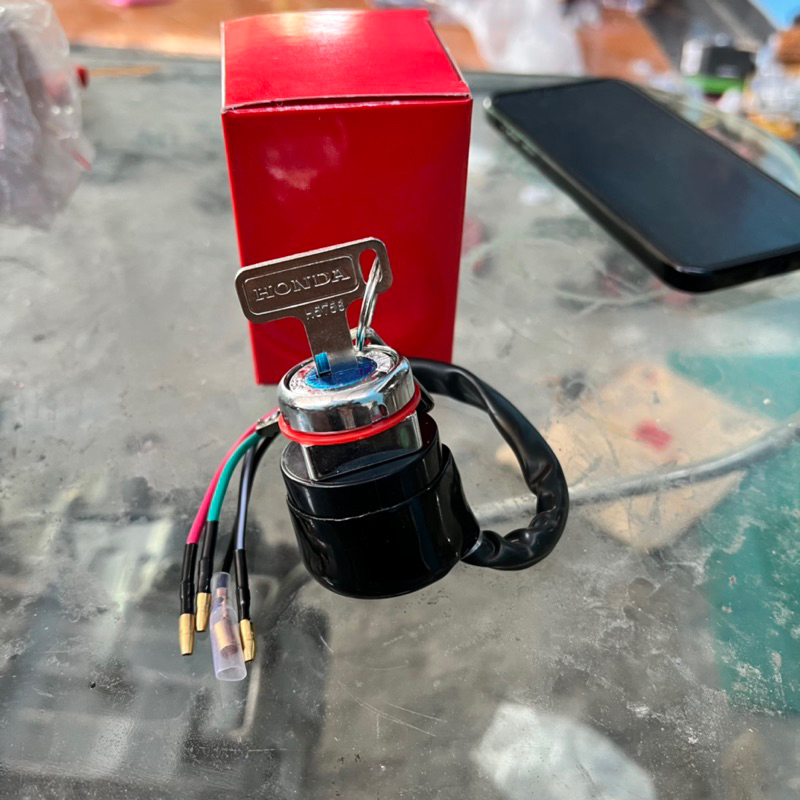 Jual kunci kontak cb set dudukan kontak cb200 set pangkon | Shopee Indonesia