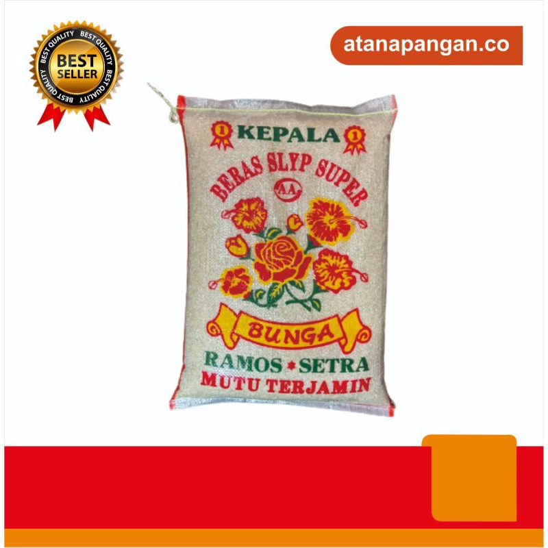 Jual BERAS SLYP CAP BUNGA-5,10 & 20LITER | Shopee Indonesia