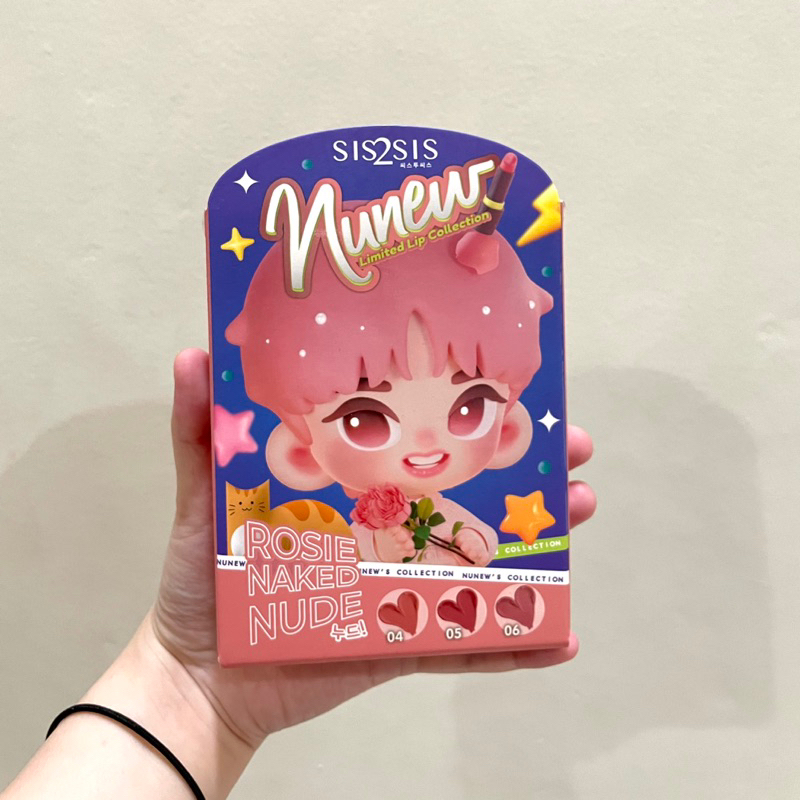 Jual [SIS2SIS] Nunew Limited Lip Collection - Rosie Naked Nude | Shopee ...