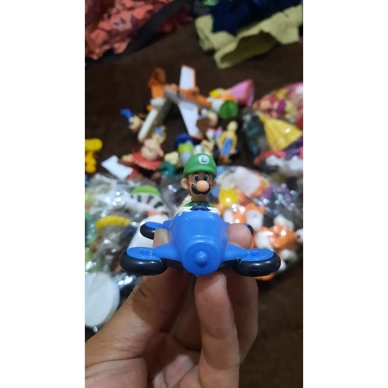 Jual Mainan Figure Mario Bros happy meal MCD/Mcdonald's mario bros ...