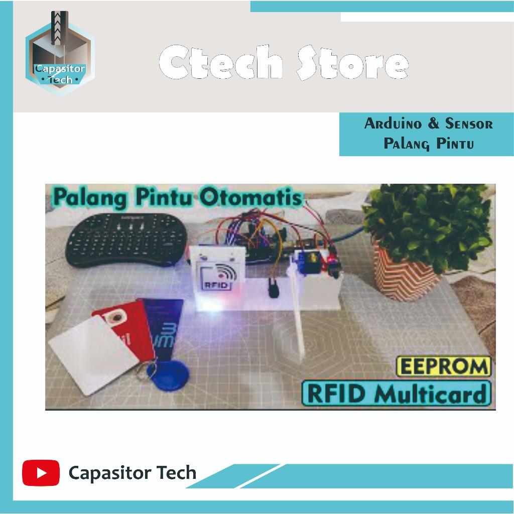 Jual Satu Set Arduino dan Sensor Untuk Palang Pintu Otomatis | Shopee ...