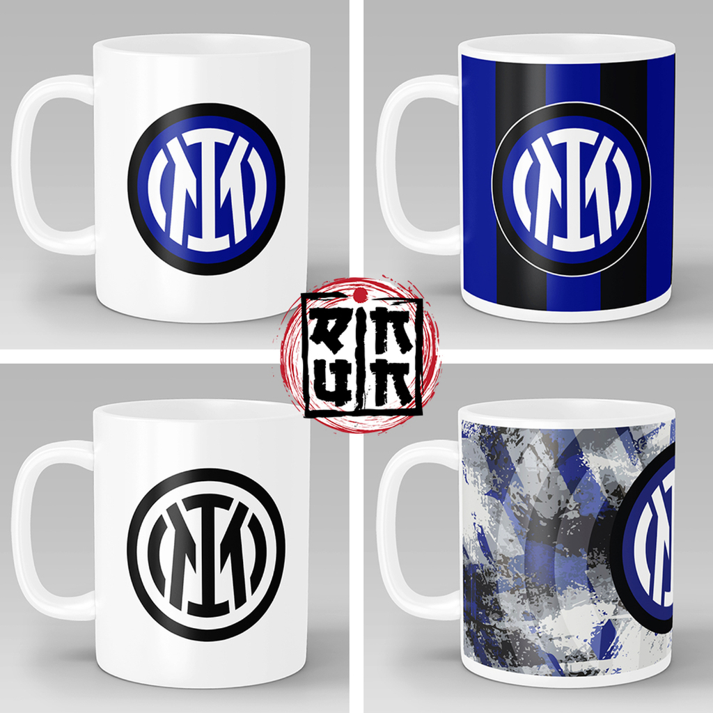 Jual Gelas Cangkir Mug Putih Keramik Inter Milan Club Sepak Bola Serie ...
