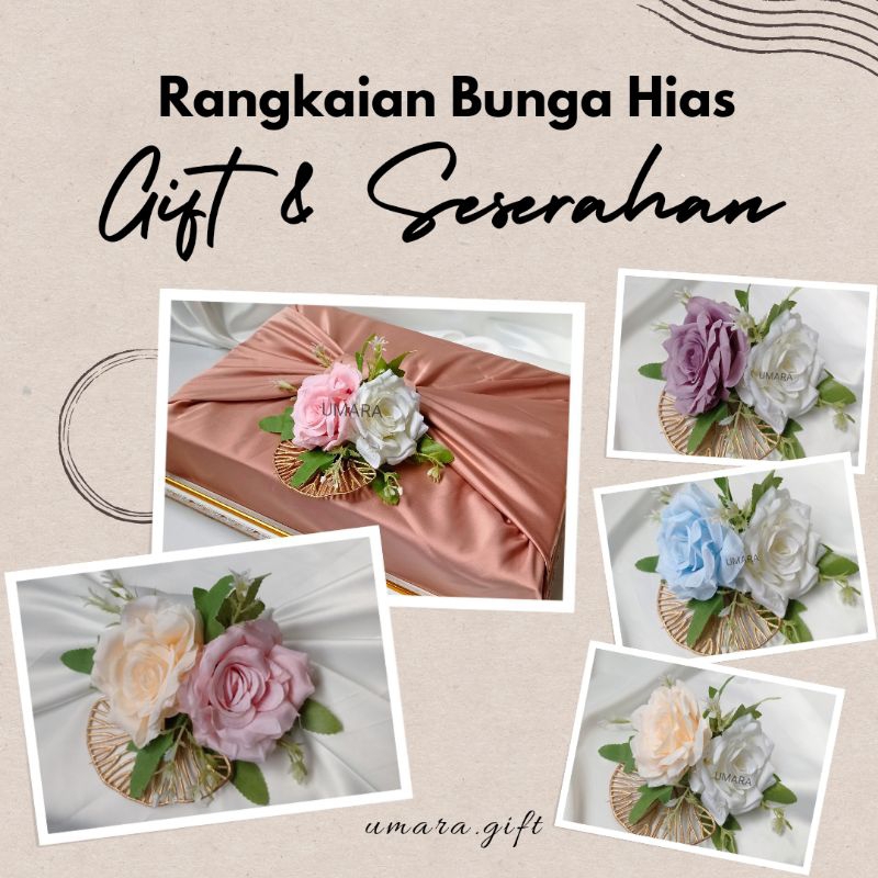 Jual Rangkaian Bunga Hias Untuk Hampers Gift Dan Hidden Seserahan