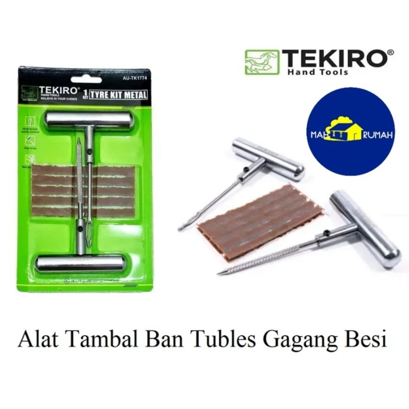 Jual TAMBAL BAN TUBLES Set gagang BESI Alat Tembel Ban Tubles Cubles ...