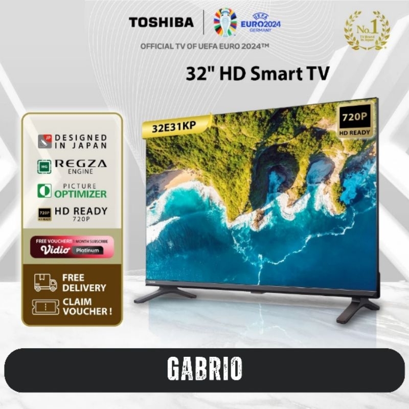 Jual Toshiba 32 inch HD LED Smart TV - WIFI Netflix/Youtube Dolby Audio | Shopee Indonesia