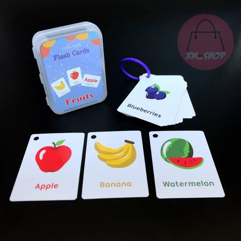 Jual MAINAN FLASH CARD ANAK KARTU PINTAR EDUKASI BELAJAR BAHASA INGGRIS ...