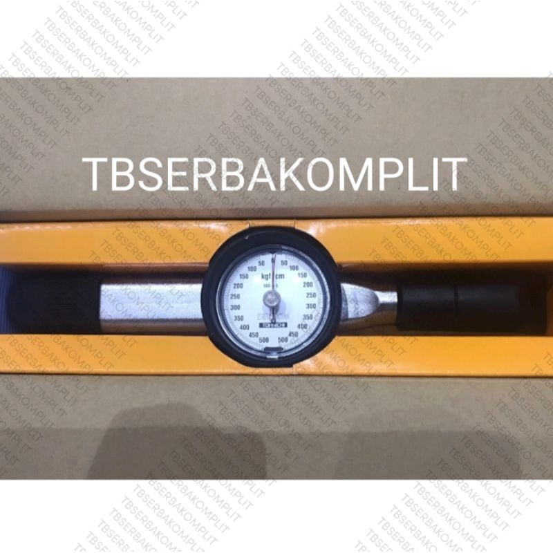 Jual Tohnichi DB500M-S 3/8" Dial Torque Wrench Ratchet Kunci Torsi ...
