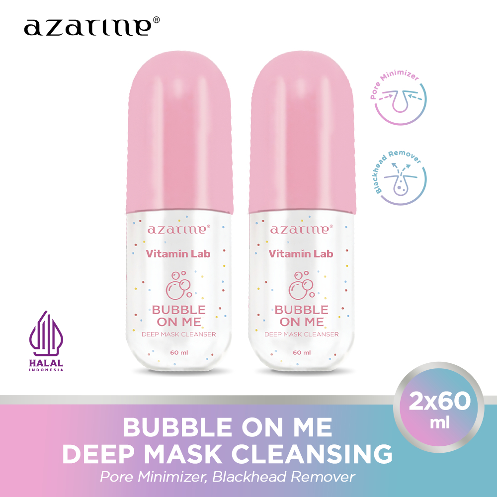 Jual [Twin Pack] Azarine Vitamin Lab Series [2 PCS] Bubble on Me Deep ...