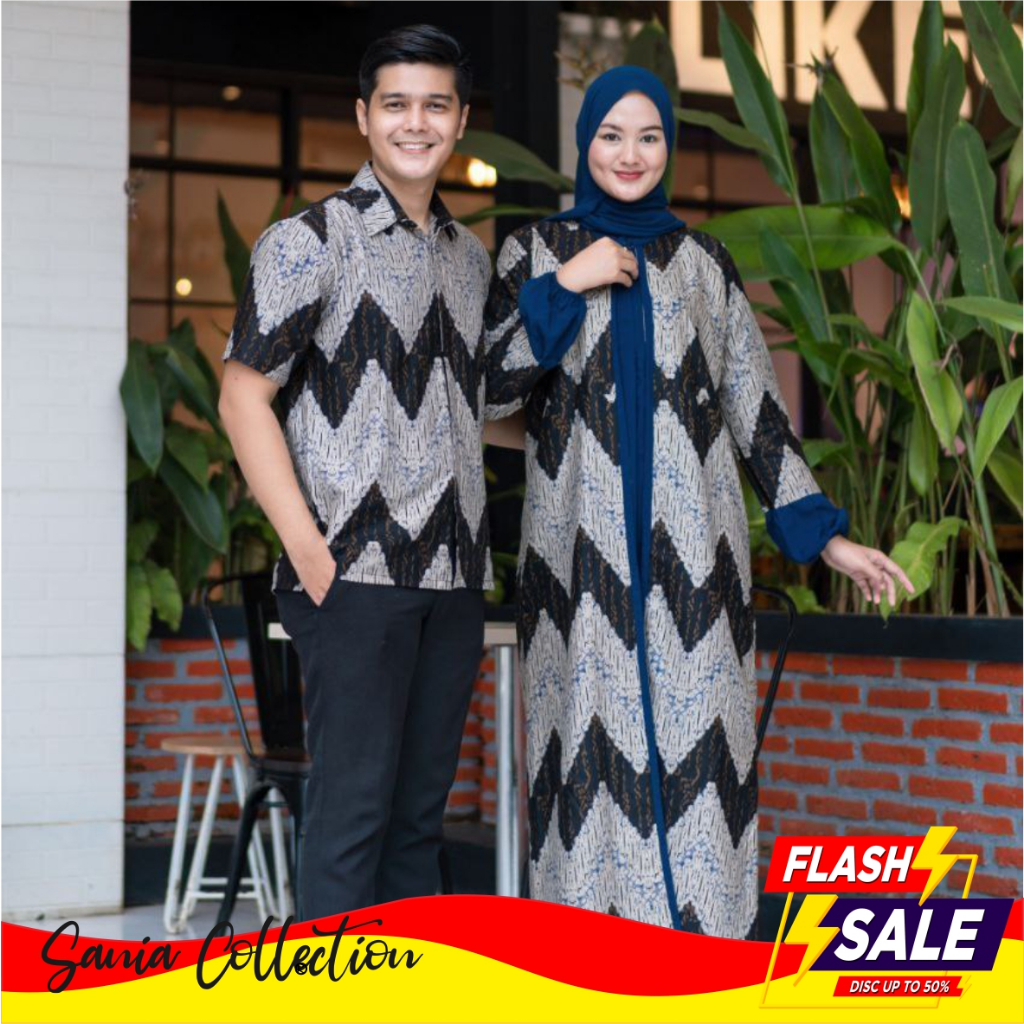 Jual Baju Couple Pasangan keluarga Terbaru 2024 Batik Gamis Kebaya Kapel Keluarga Suami Istri ...