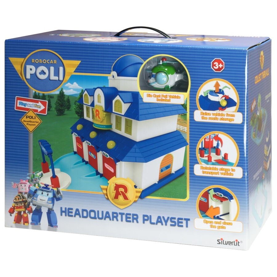 Jual (Difect Kemasan Robocar Poli 83156 Headquarter Playset) | Shopee ...