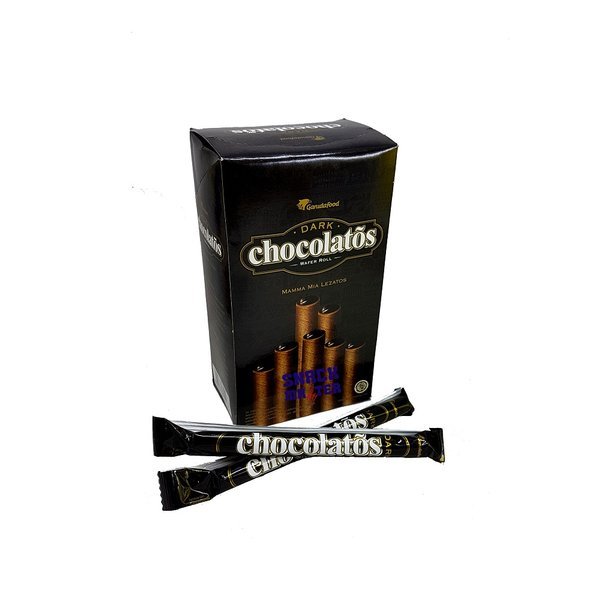 Jual { PerBox isi 24 } Chocolatos Wafer Stick Roll 500 & 1000 ...