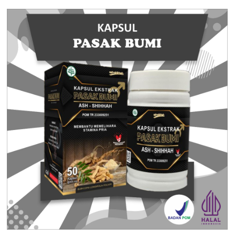 Jual (BPOM) Ekstrak Pasak Bumi Ash-Shihah 50 Kapsul // Kapsul ashihah ...