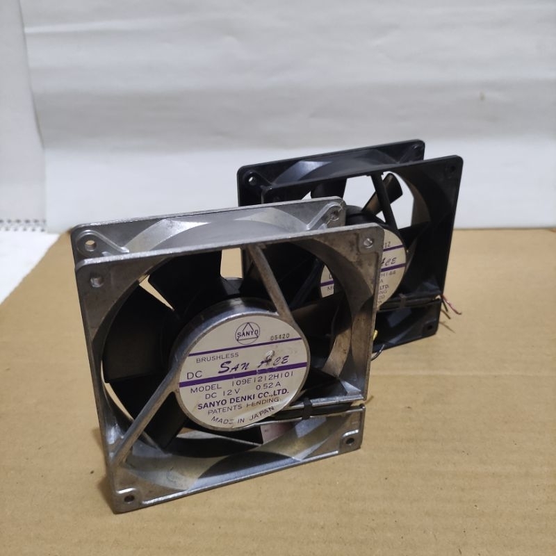Jual BRUSHLESS SAN ACE FAN DC 12V 0.52A 12CM FAN DC BALL BEARING ...
