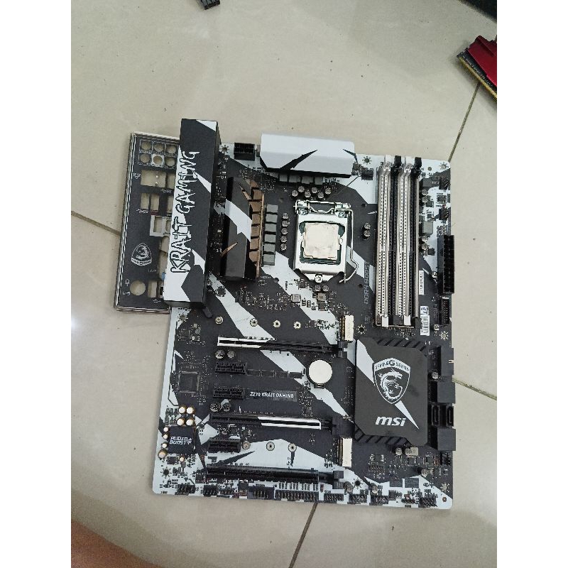 Jual mainboard MSI z270 Krait gaming ddr4 procsesor core i7-7700k ...
