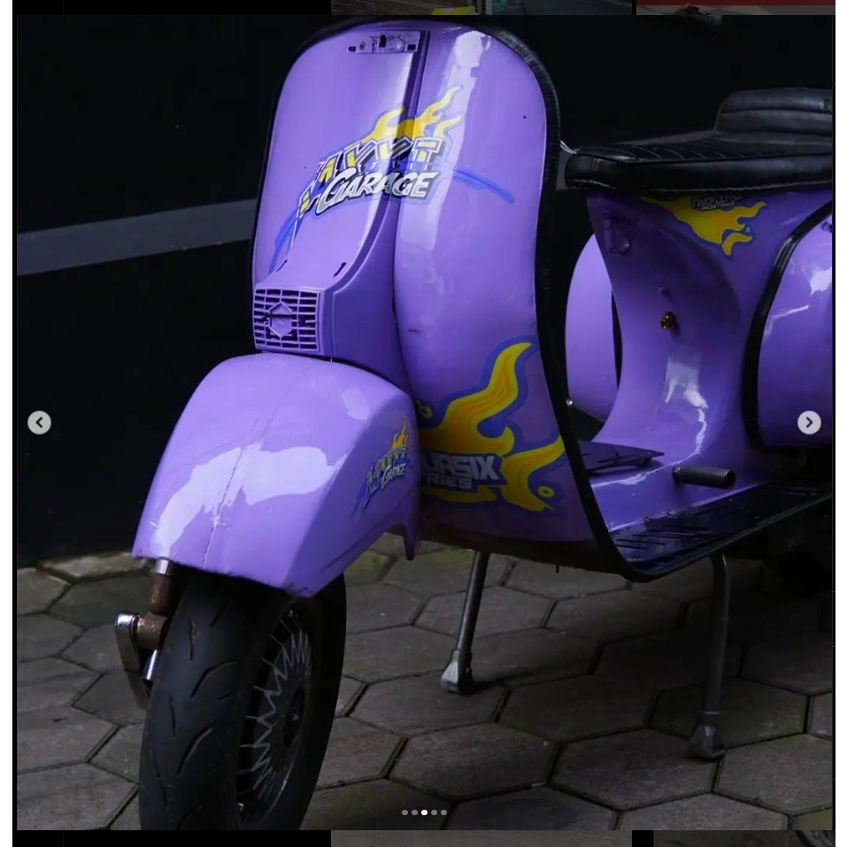 Jual STICKER STRIPING DECAL VESPA PX API MENYALA VIRAL | Shopee Indonesia