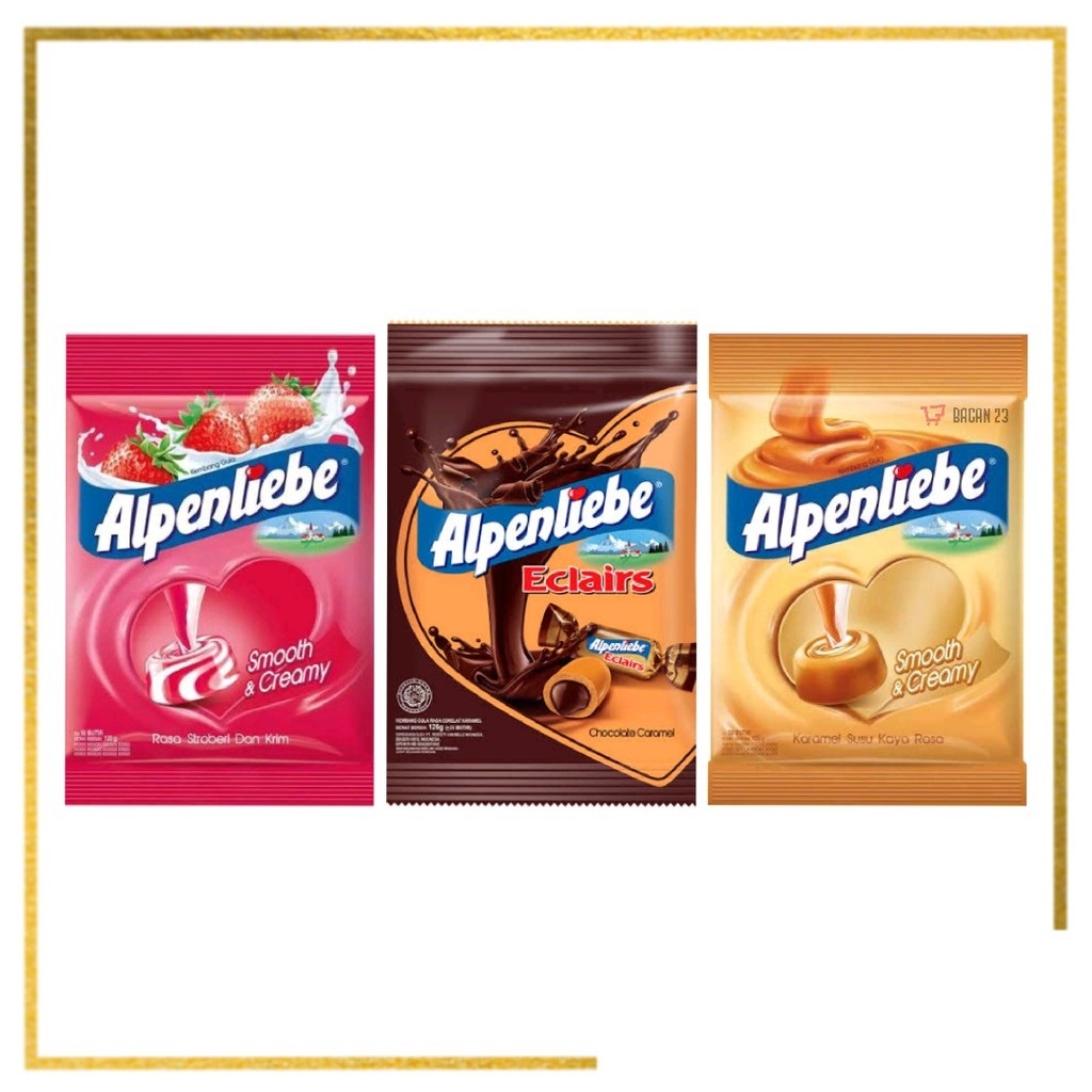 Jual ( PAKET ISI 5 ) Alpenliebe Original Caramel - Alpenliebe Choco Eclairs | Shopee Indonesia
