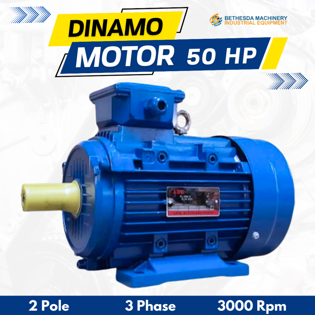 Jual Dinamo 50 HP 37 KW 3 Phase Electro Motor Foot Mounted | Shopee Indonesia