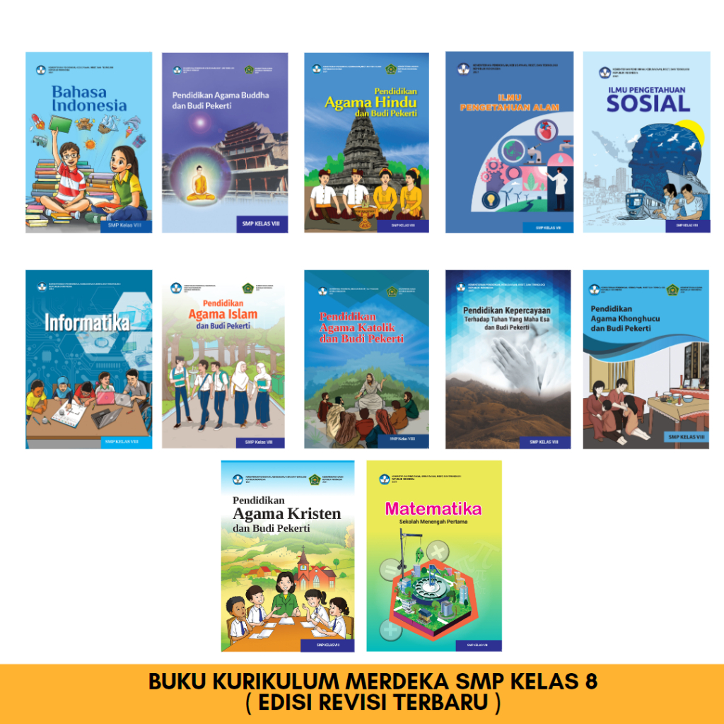 Jual Buku Siswa Kelas 8 SMP Kurikulum Merdeka Kurikulum Penggerak Revisi Original Penerbit ...
