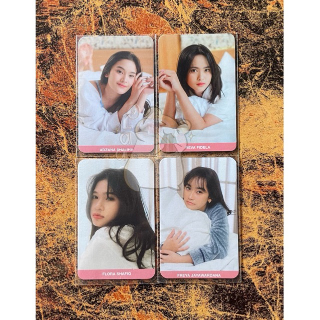 Jual Photocard morning call officiall Freya, Ashel, Marsha, Flora, Adel ...