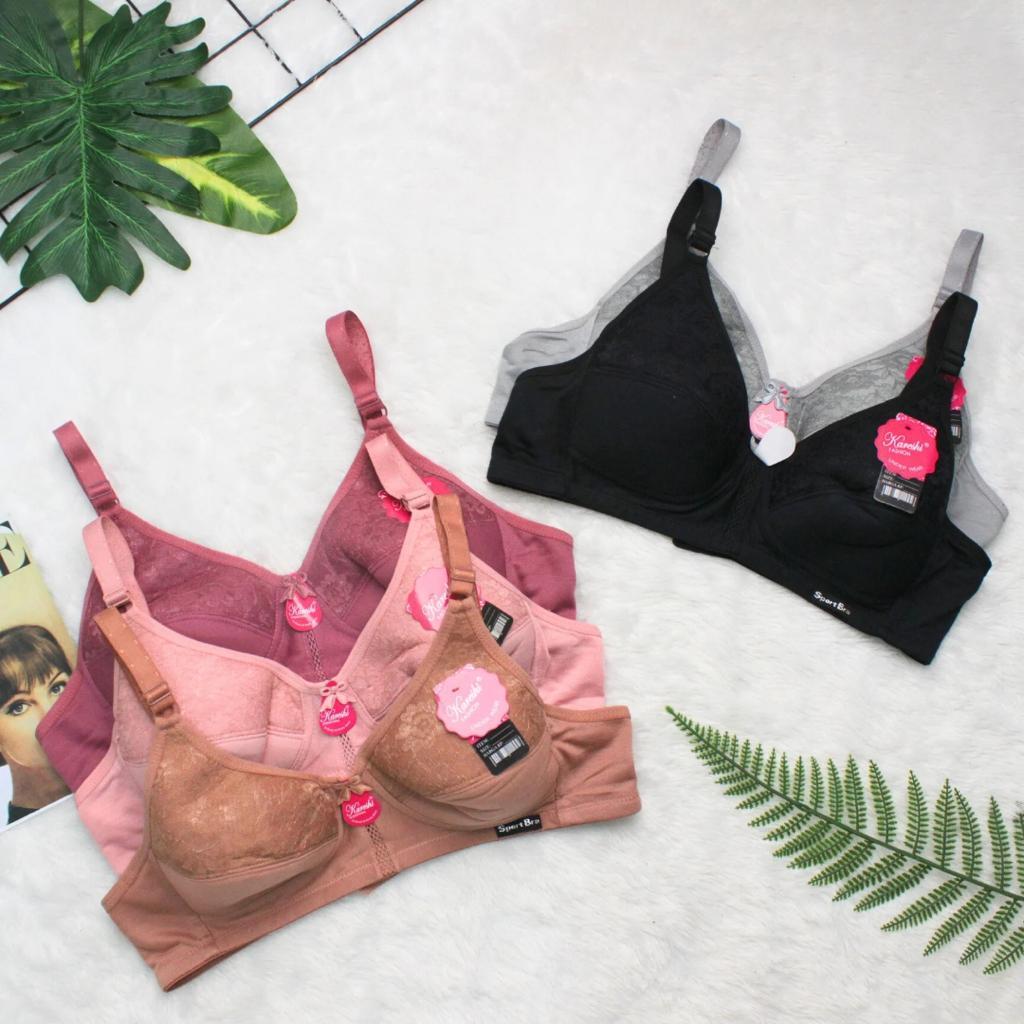 Jual SATUAN BH BRA SPORT WANITA DEWASA REMAJA TANPA KAWAT DAN BUSA ...