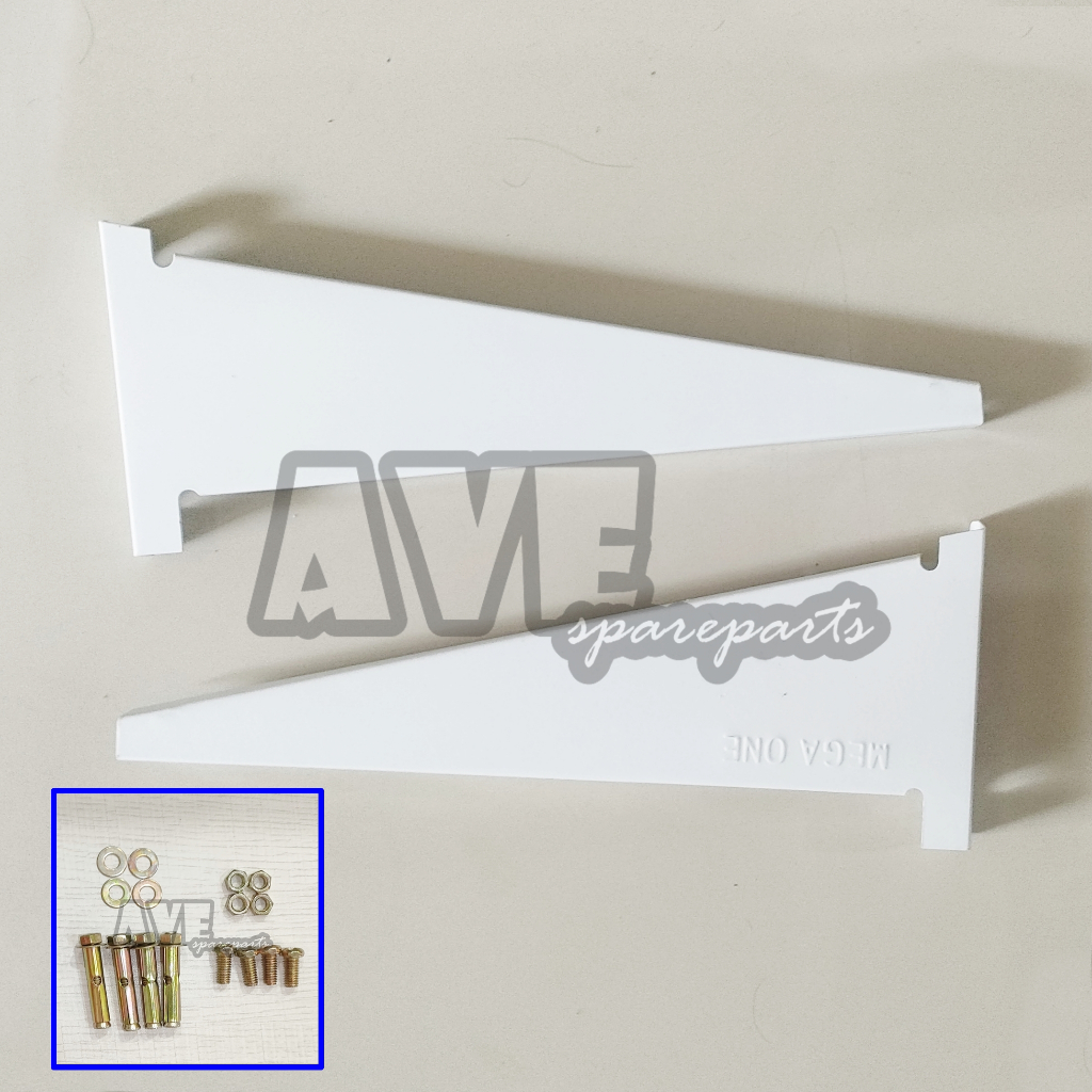 Jual Braket Dudukan Outdoor AC 1/2PK 3/4PK 1PK + Baut Dynabolt | Shopee ...