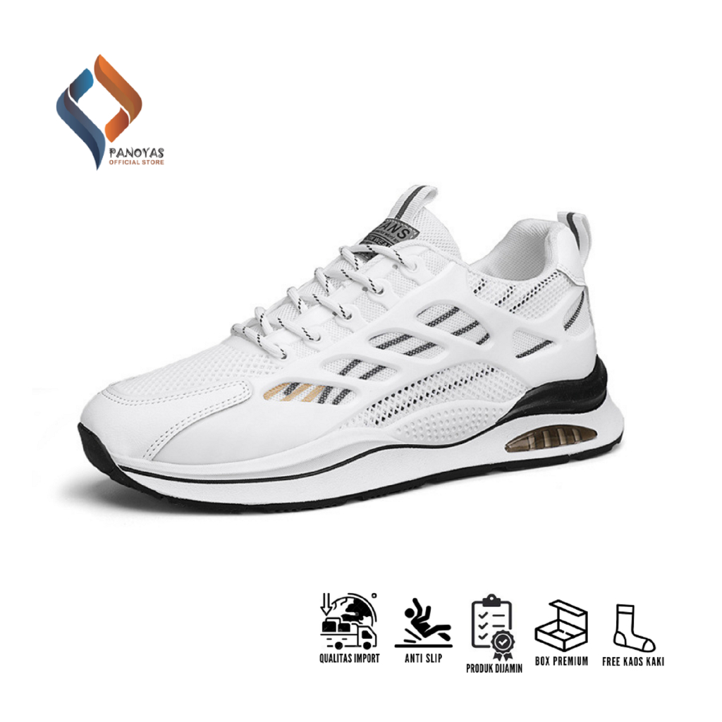 Jual Sepatu Sneakers Sporty Running Pria Original Import Sepatu Remaja ...