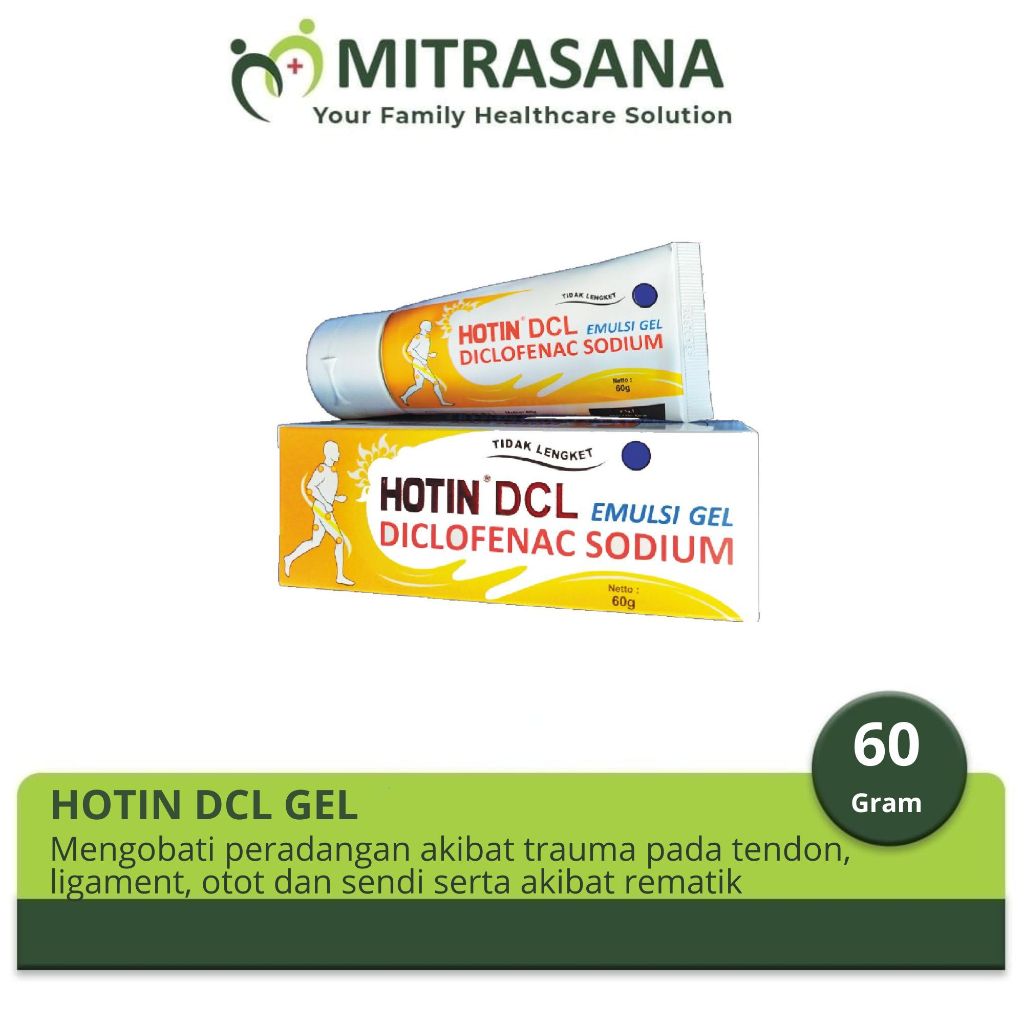 Jual Hotin DCL 60 Gram - Pereda Nyeri Otot dan Sendi | Shopee Indonesia