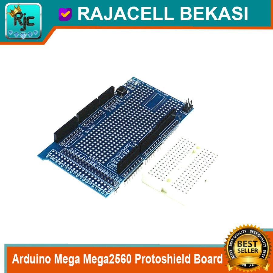Jual Arduino Mega Mega2560 Protoshield Board Prototype Breadboard Project | Shopee Indonesia