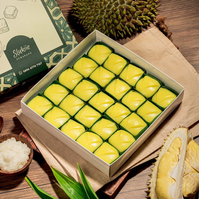 Jual Slukiie Ketan Durian Box Besar (25pcs) | Shopee Indonesia