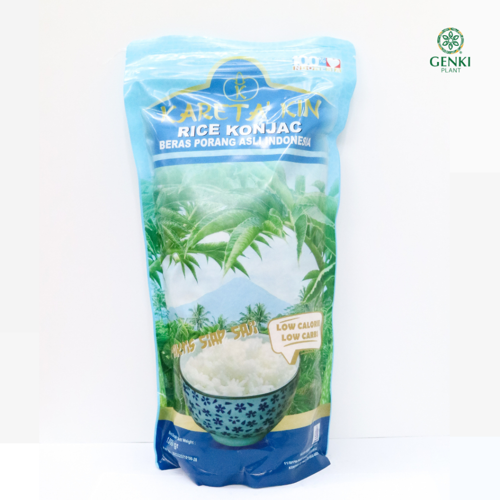 Jual Kareta Kin Beras Porang / Konjac Rice / Shirataki Rice - 1 kg ...