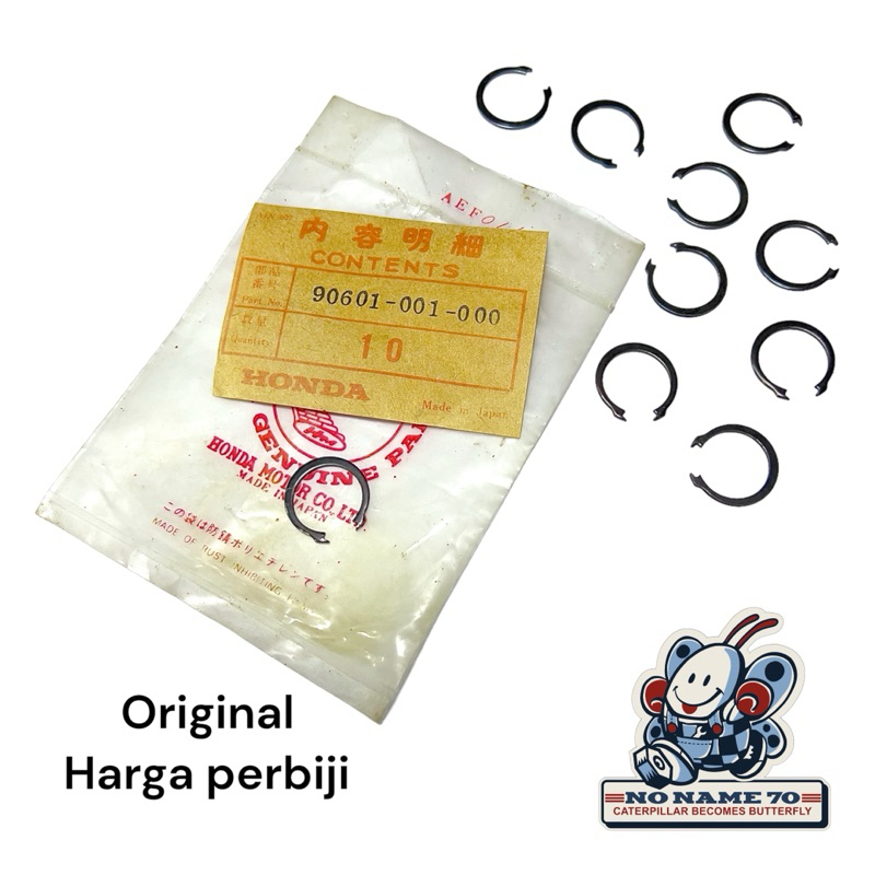 Jual Snap Ring Gear Box As Selahan Kopling Honda C50 C70 C700 C800 ...