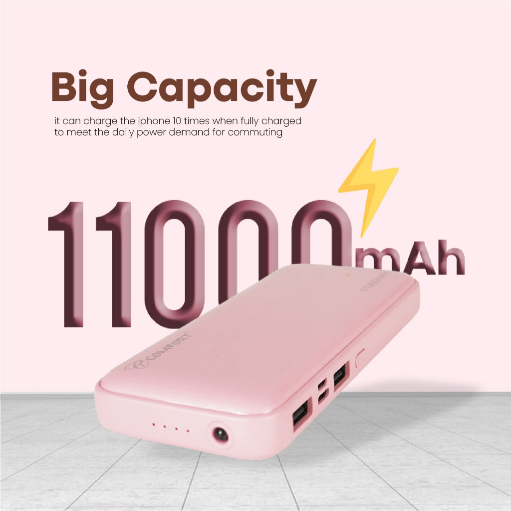 Jual Power Bank Fast Charging plus 11000 mAH Iphone type C mini micro ...
